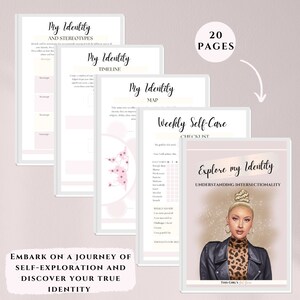 Confidence Therapy Bundle Self-worth Discovery Printables Dbt Cbt ...