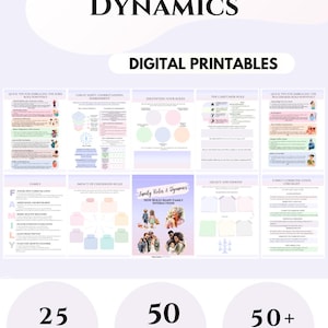 Family Dynamics Worksheets for Therapists Family Therapy Worksheets ...