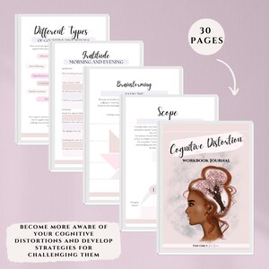 CBT Worksheet Bundle CBT Interventions for Teens and Adults Anxiety ...