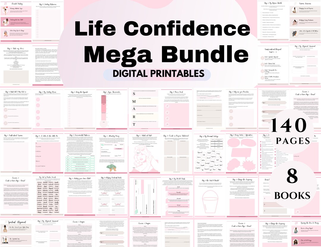 Confidence Bundle Self Confidence Worksheets Self Confidence Digital ...