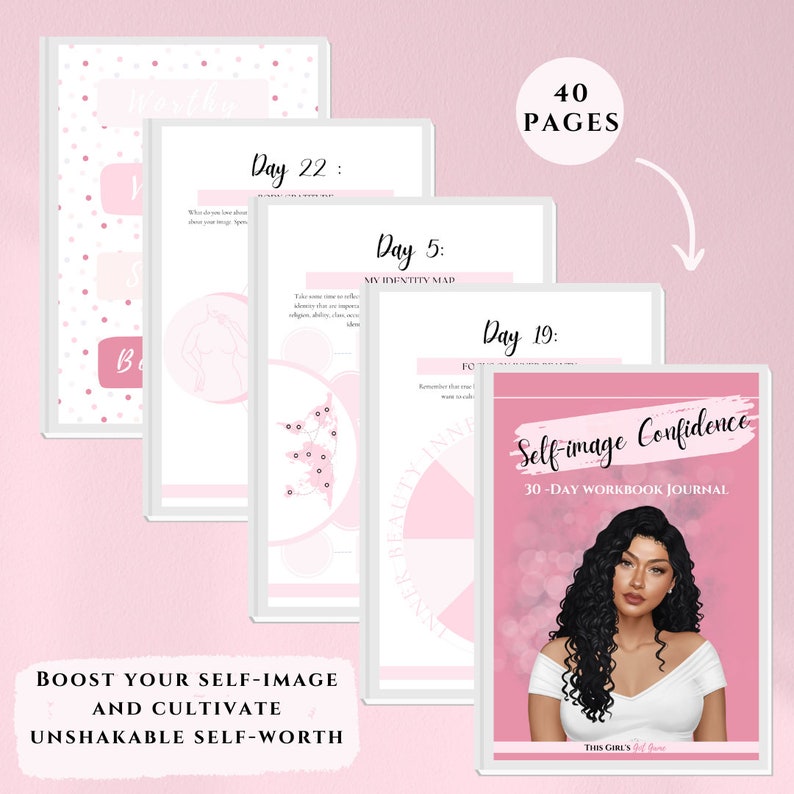 Self Esteem Bundle Confidence Worksheet Counseling Tools - Etsy