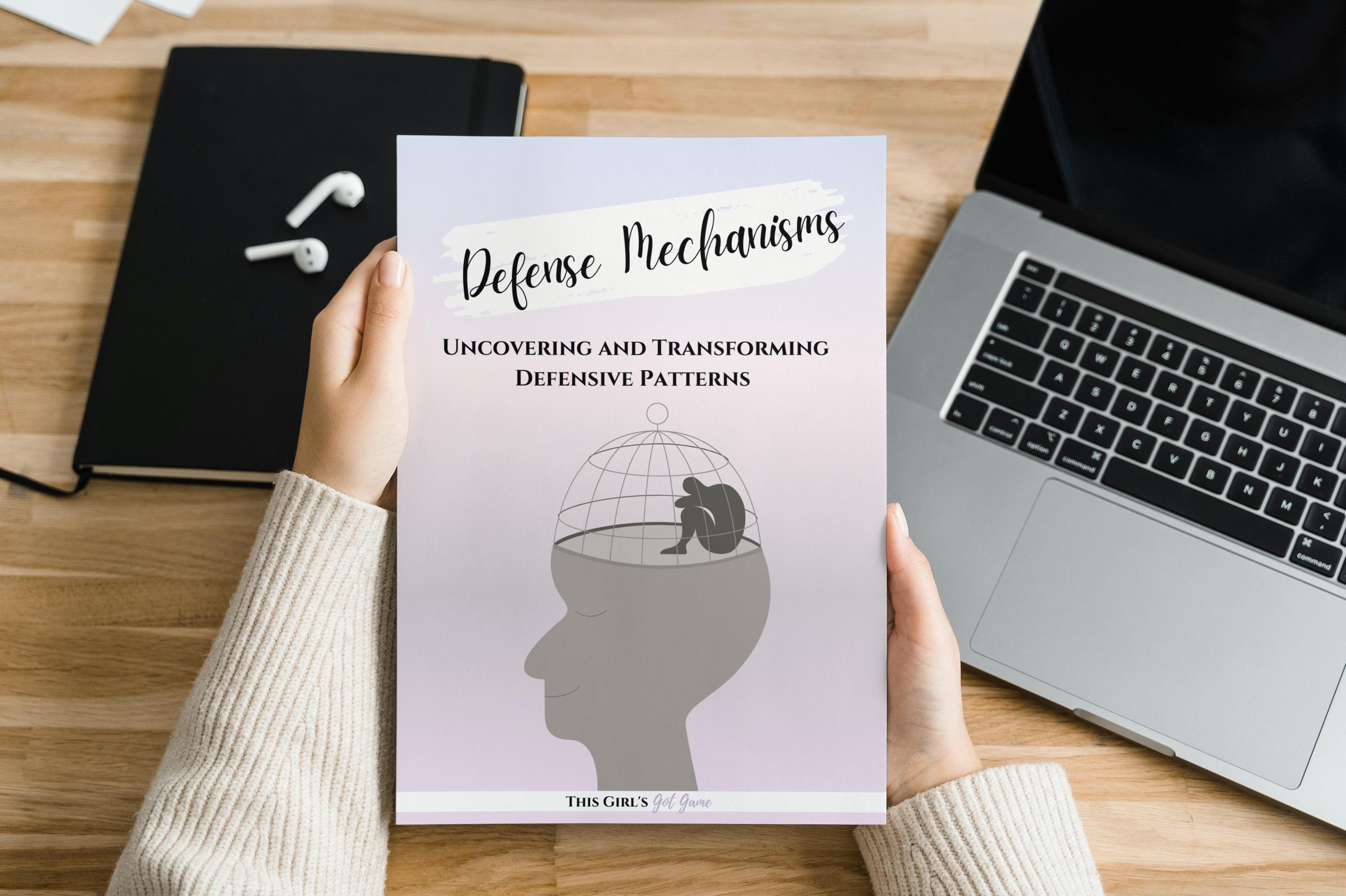 Defense Mechanisms Therapy Worksheets Emotional Regulation Coping ...