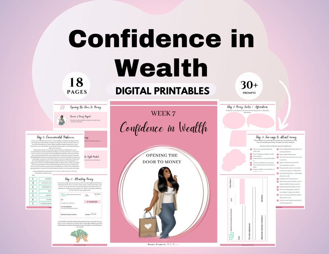 Money Mindset Worksheets Money Blocks Journal Financial Freedom ...