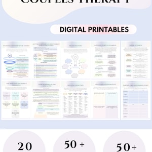 Couples Therapy Worksheets Gottman Method Psychology Marriage ...