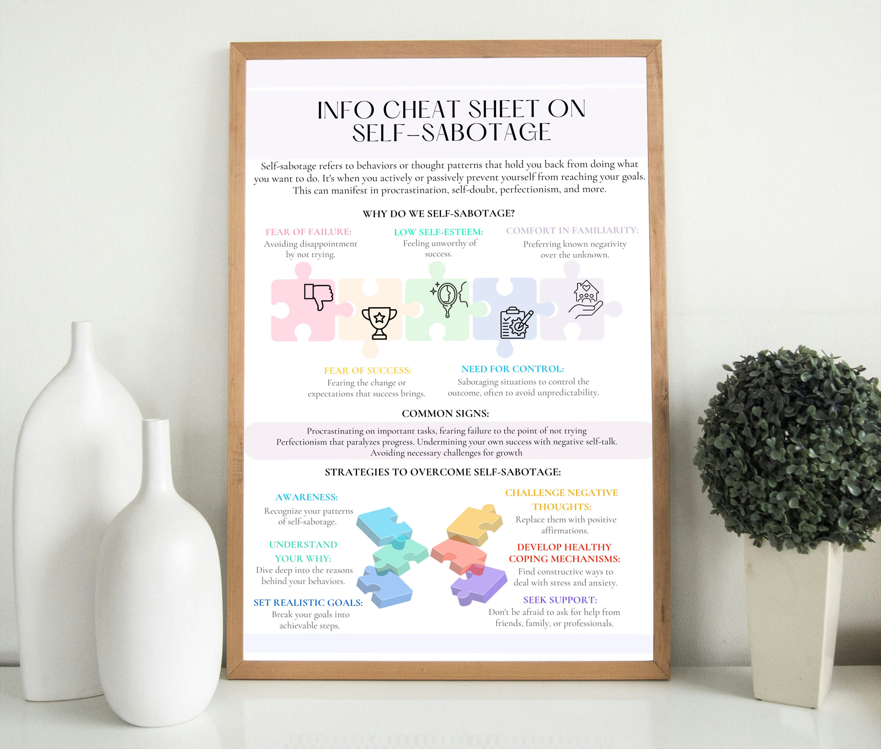 Self-sabotage Therapy Worksheets Acceptance and Commitment Therapy ...