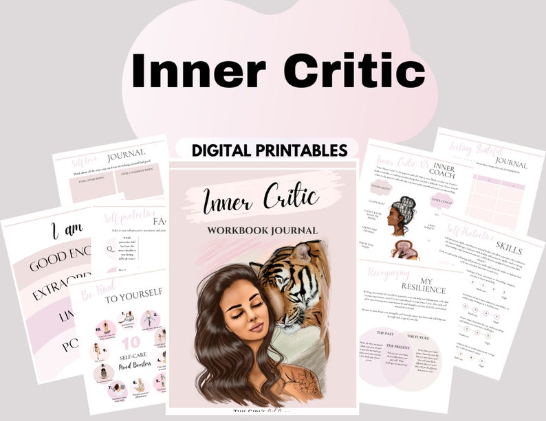 Inner Critic Workbook / Negative Self-talk / Self Help - Etsy UK