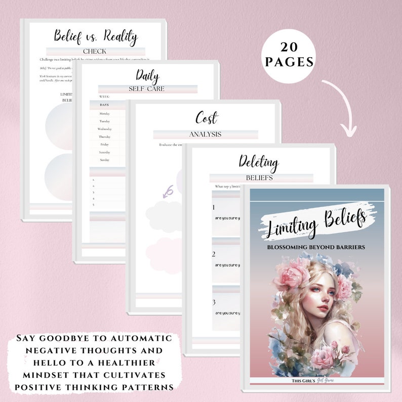 Female Empowerment Worksheet Bundle Printable Resources Therapy Tools ...