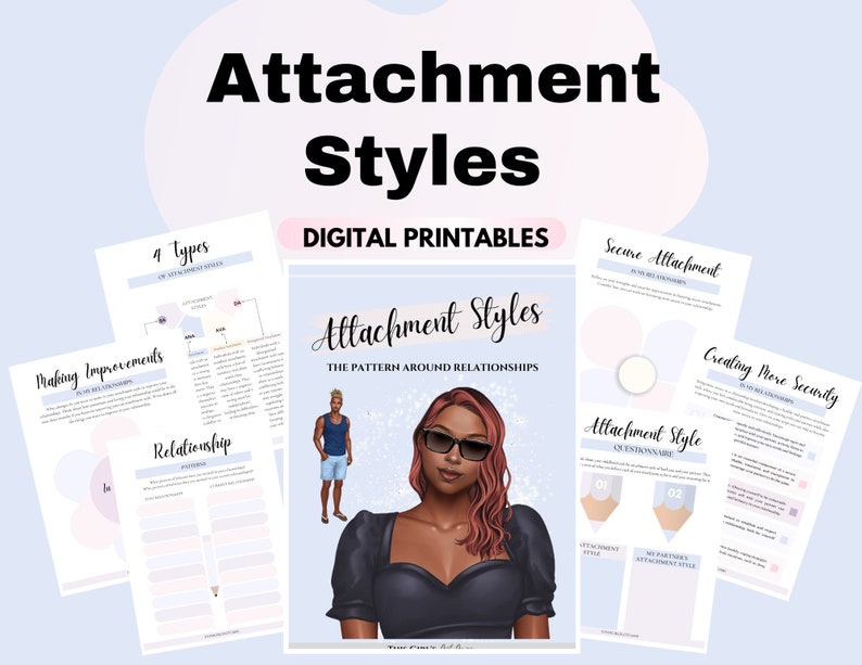 Attachment Style Quiz Adult Attachment Styles Worksheet Disorganized ...