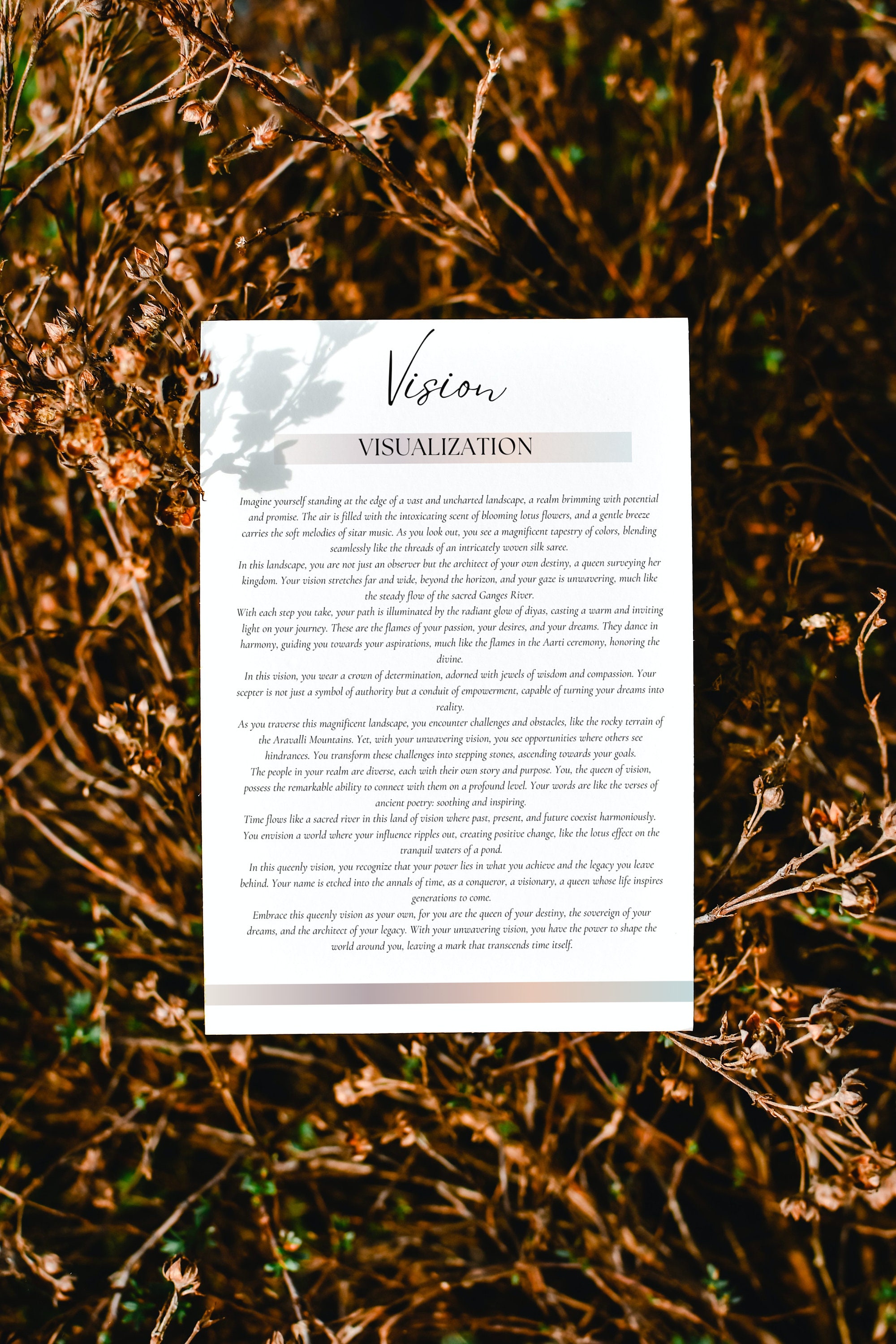 Vision Journal Goal-setting Planner Personal Growth Workbook Self ...
