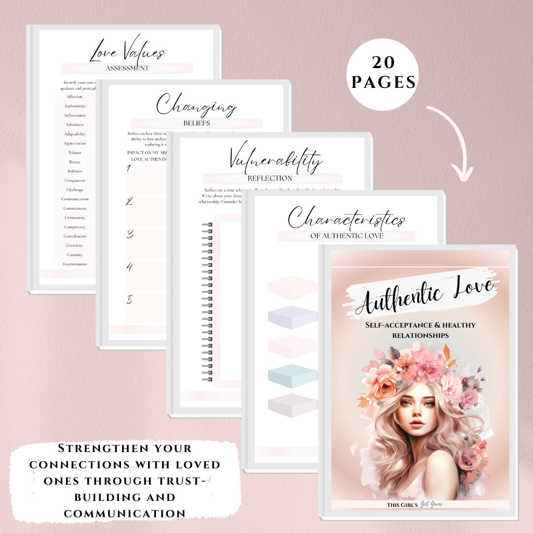 Female Empowerment Worksheet Bundle Printable Resources Therapy Tools ...