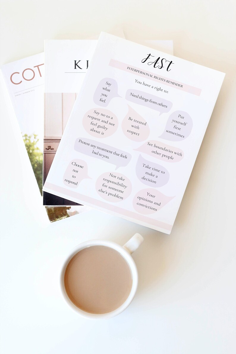 Conflict Resolution Handouts Interpersonal Effectiveness Workbook ...