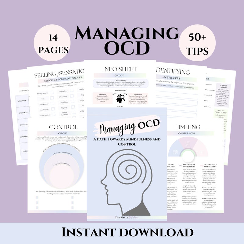 Ocd Journal Digital - Etsy