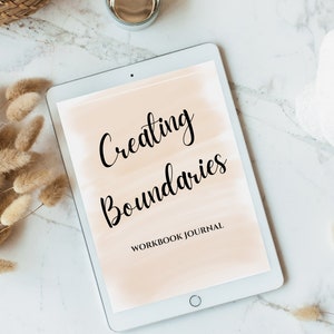 Boundaries Worksheets Boundary Workbook Setting Healthy Boundaries ...