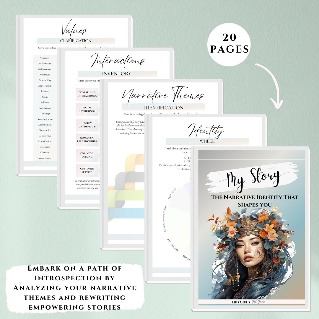 Female Empowerment Worksheet Bundle Printable Resources Therapy Tools ...