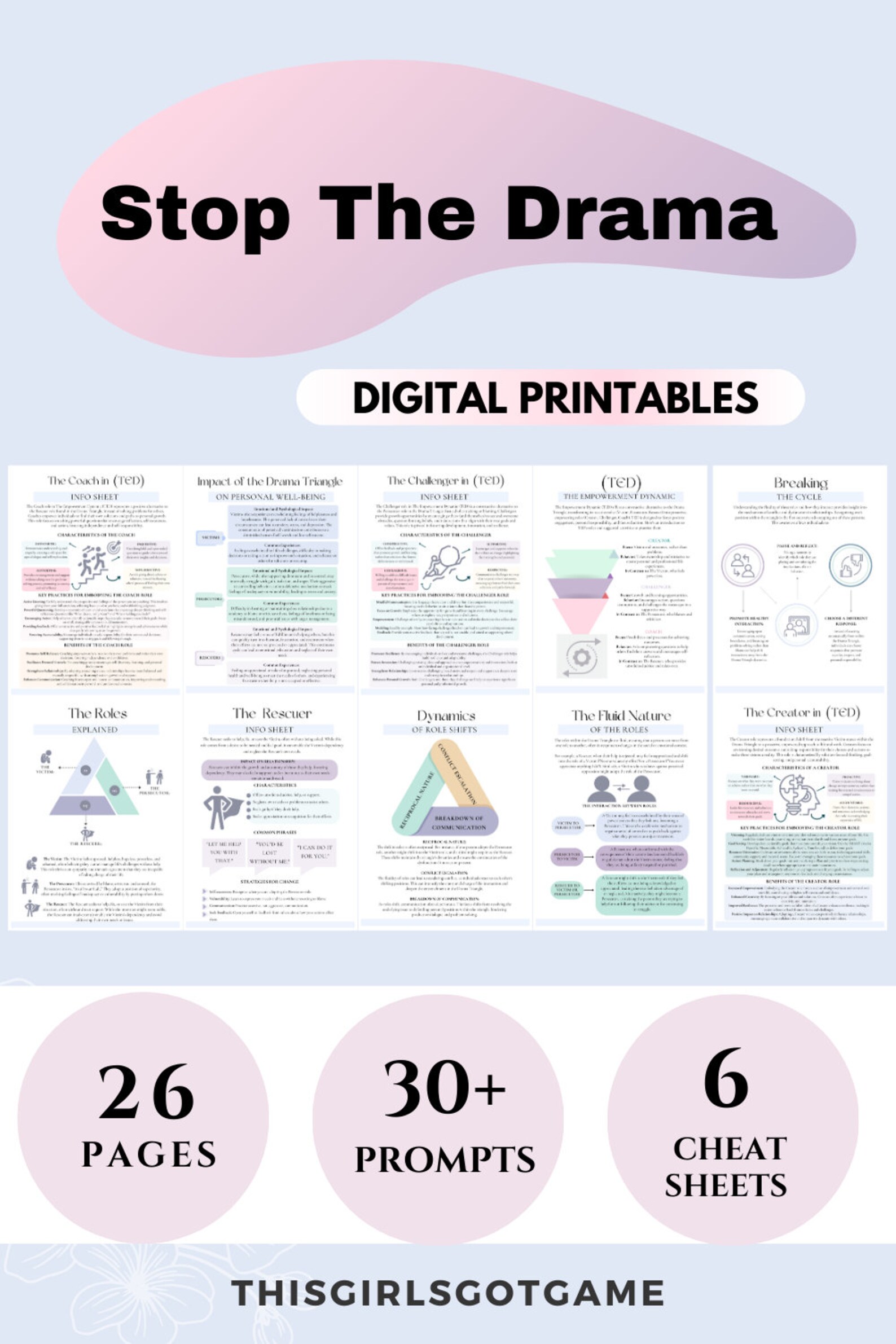 Workbook Drama Triangle Worksheets Relationship Couples Counseling ...