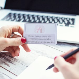 Positive Psychology Cards, 40 Prompt Cards (digital Download) - Etsy
