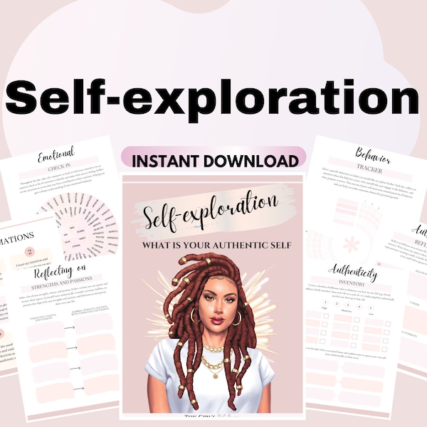 Self Exploration Therapy Workbook - Etsy