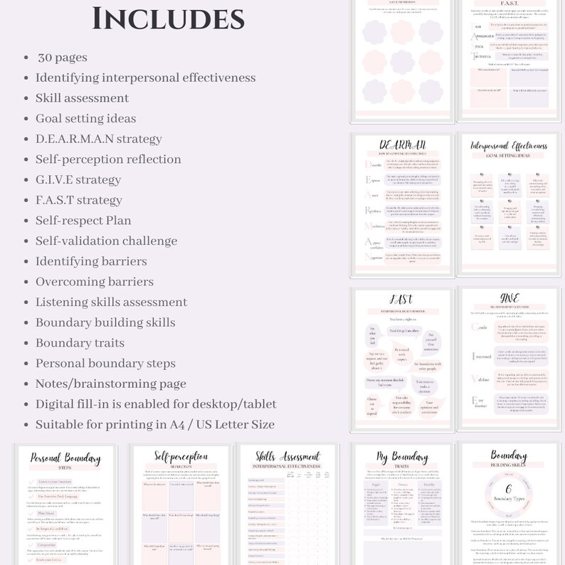 Conflict Resolution Handouts Interpersonal Effectiveness Workbook ...