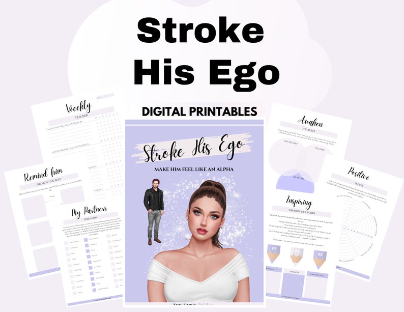 How to Make a Man Feel Wanted Workbook Stroke His Ego Dating - Etsy UK