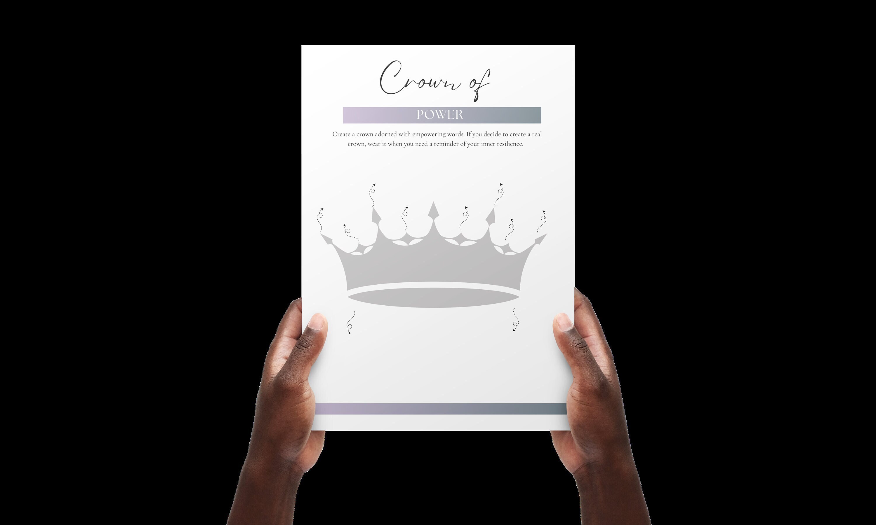 Queen Empowerment Women Self-improvement Worksheet Bundle Personal ...