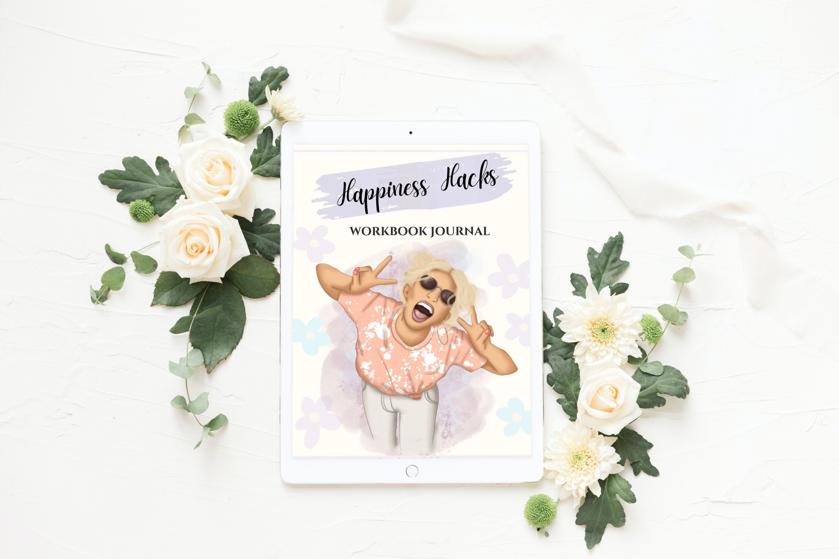 Happiness Hacks Positive Psychology Therapy Wellbeing Worksheet ...