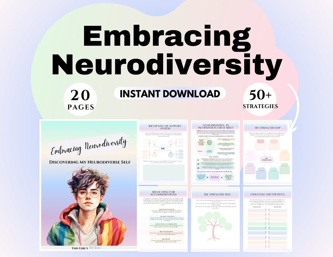 Neurodivergence Therapy Activities Autism Spectrum Therapy Worksheets ...