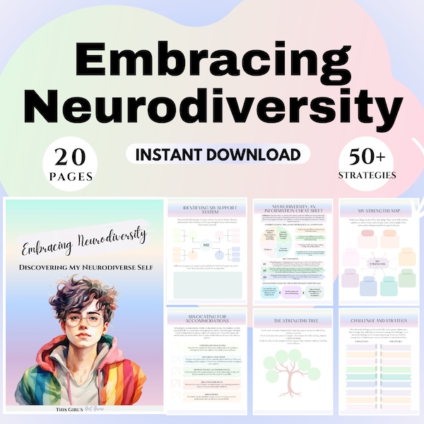 Neurodivergence Therapy Activities Autism Spectrum Therapy Worksheets ...