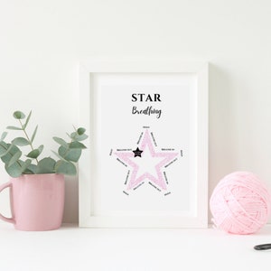 Star Breathing Poster S.T.A.R. Breathing Tool Coping Skills for Kids ...