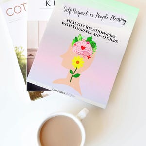 People Pleasing Therapy Worksheets Building Self-esteem Therapy Tools ...