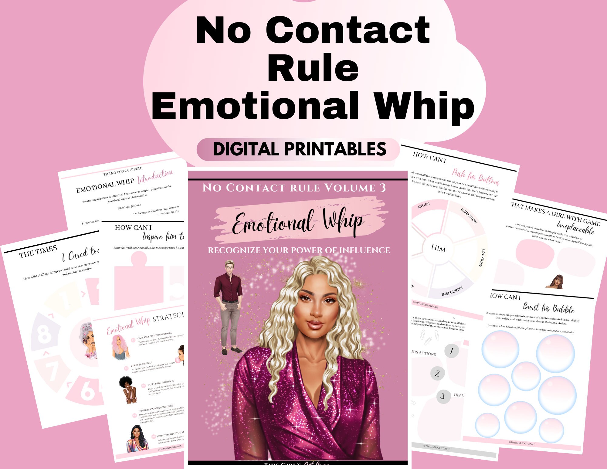 Breakup No Contact Rule Journal / Emotional Whip / Breakup - Etsy UK