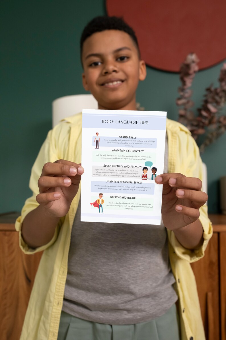 Anti-bullying Worksheets for Tween and Teen Boys Therapy Teen Boy ...