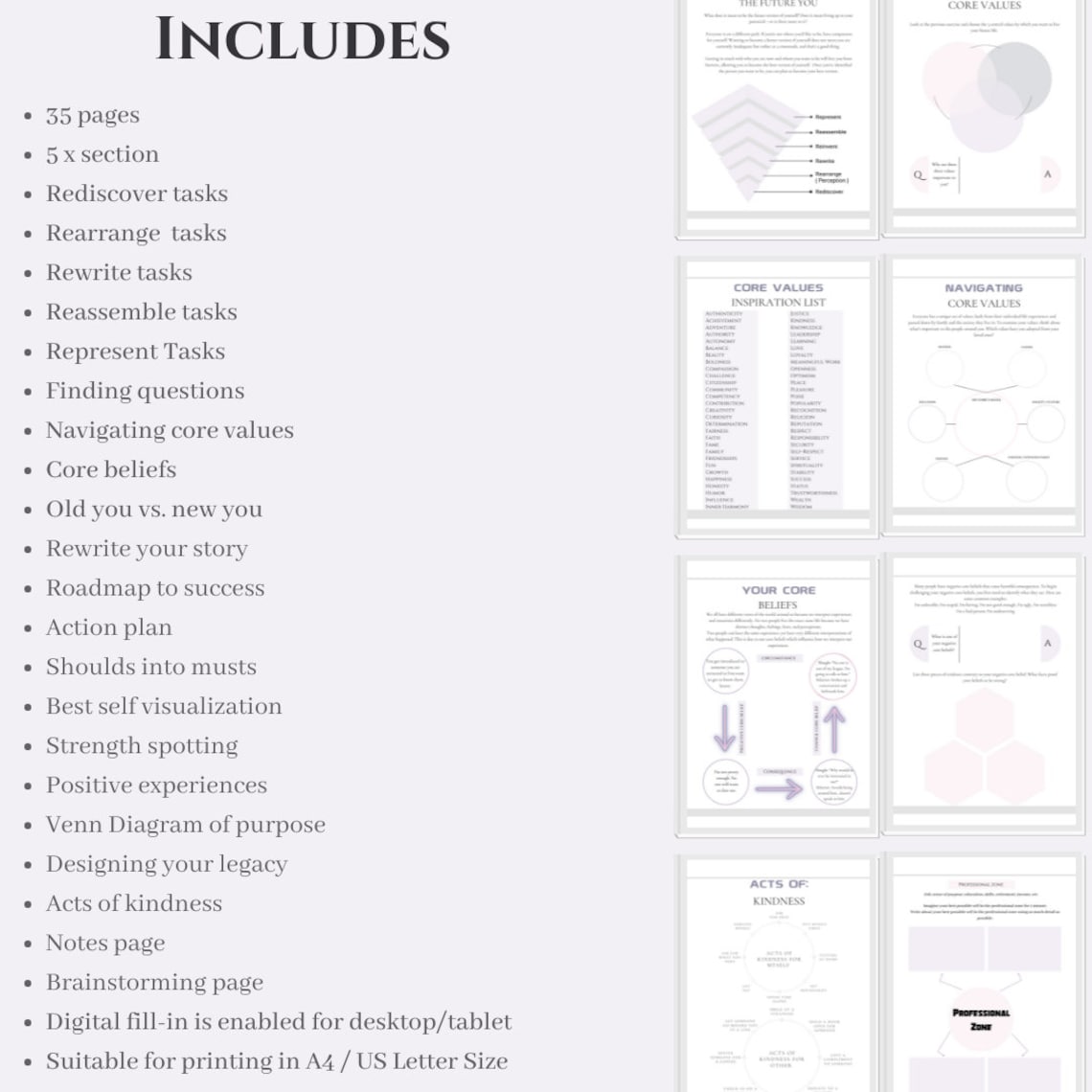The Future Me Self Improvement Printables Self Development Worksheets ...