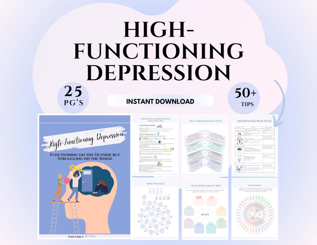 High-functioning Depression Worksheets Persistent Depressive Disorder ...