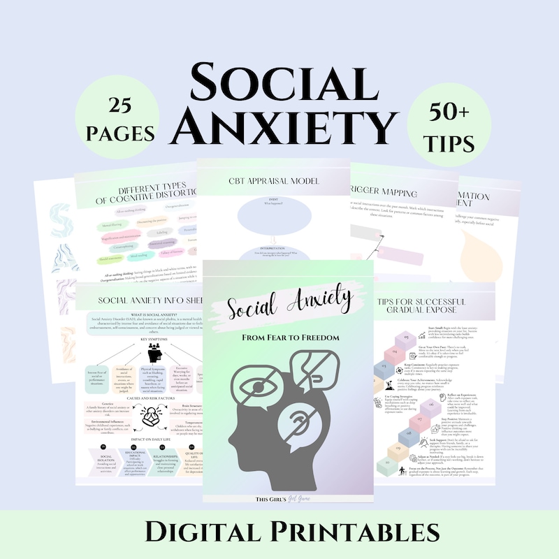 Social Anxiety - Etsy