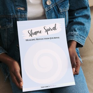 Shame Spiral Acceptance and Commitment Therapy Journal Emotional ...