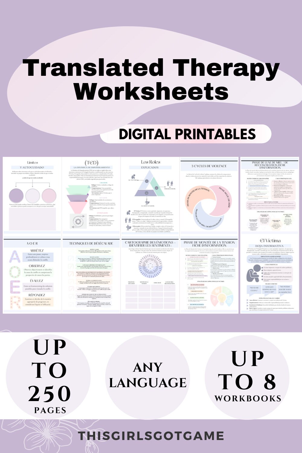 Custom Therapy Worksheet Multilingual Therapy Worksheets Portuguese ...