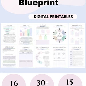Accountability Worksheets Self-blame Printables ACT Therapy Journal ...
