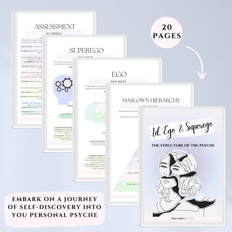 Shame Bundle Acceptance and Commitment Therapy Journal Emotional ...