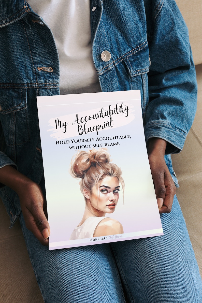 Accountability Worksheets Self-blame Printables ACT Therapy Journal ...