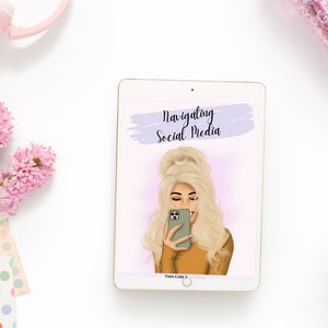 Social Media Workbook Social Media Worksheet for Teen Social Media ...