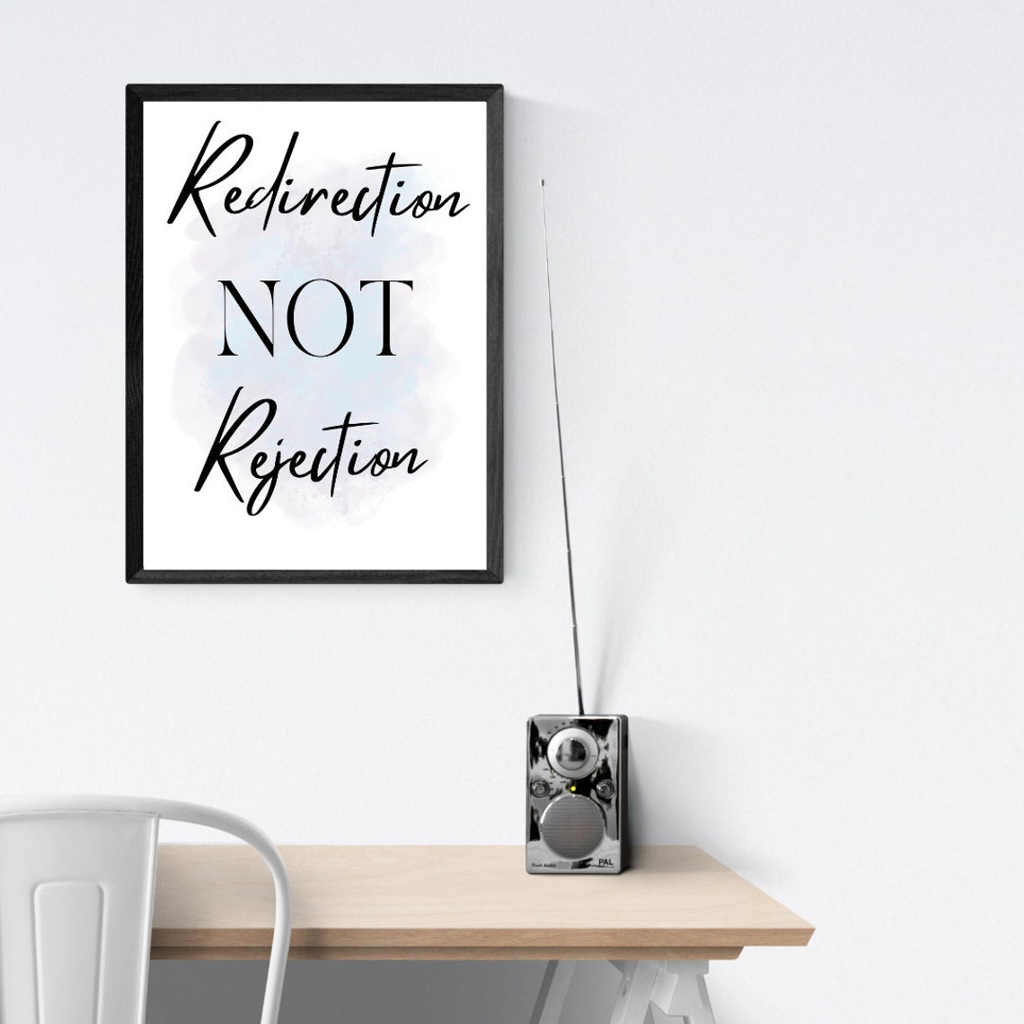 Redirection Poster / Minimalist Poster / Therapy Office Poster ...