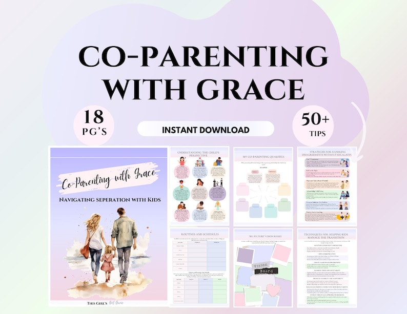 Co‑parenting Workbook Counselor Toolkit Communication & Parenting Plan ...