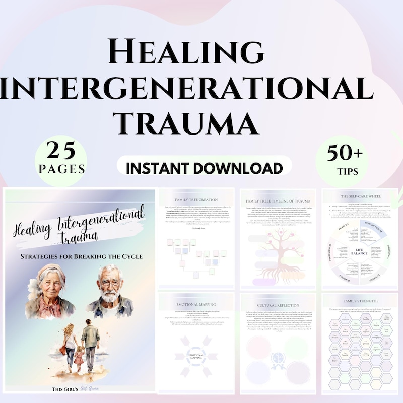 Trauma Workbook - Etsy