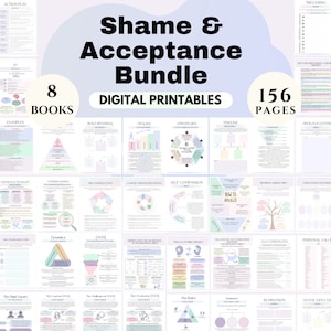 Shame Bundle Acceptance and Commitment Therapy Journal Emotional ...