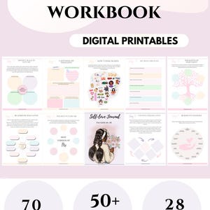 Self Love Workbook Girls Worksheet Therapy Teen Girls Self Worth ...