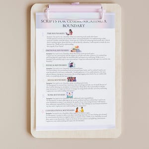 Boundaries Worksheets Boundary Workbook Setting Healthy Boundaries ...