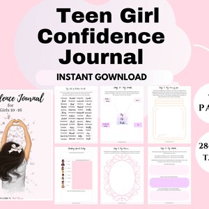 Teenage Girl Journal Personalised Journal for Girls Wellness Journal ...