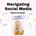 Social Media Workbook Social Media Worksheet for Teen Social Media ...