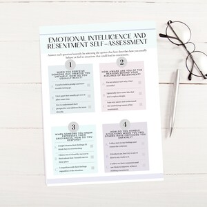 Resentment Cycle Therapy Worksheets Conflict Resolution Workbook Family ...