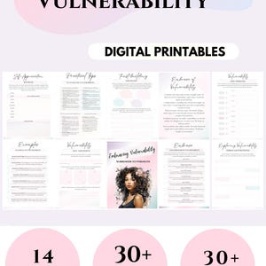 Embrace Vulnerability Planner Journaling Questions Personal Development ...